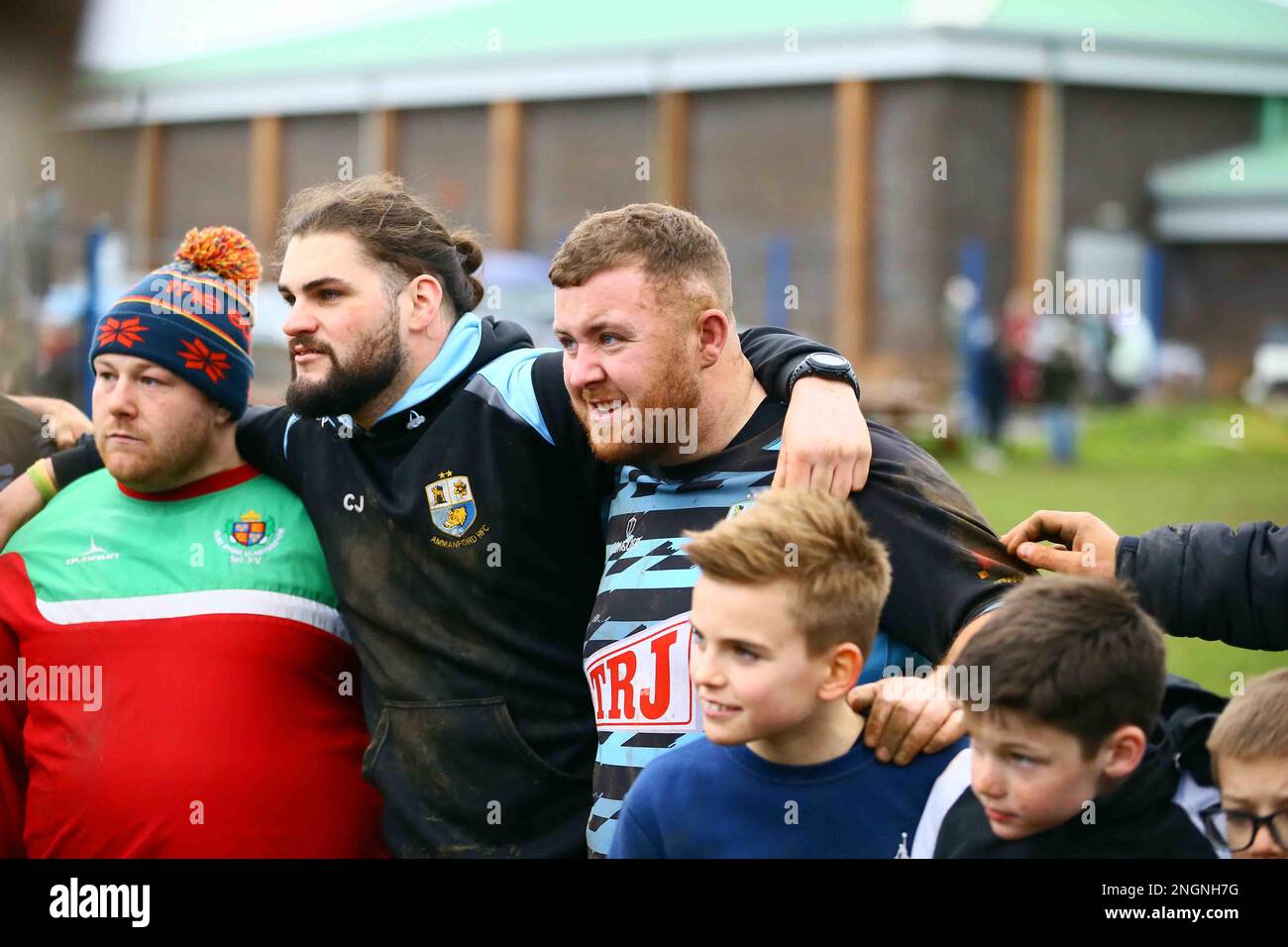Ammanford RFC v St Joseph's RFC 2023 WRU Cup Stock Photo - Alamy