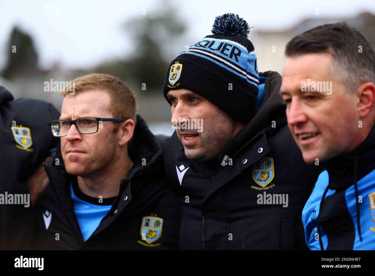 Ammanford RFC v St Joseph's RFC 2023 WRU Cup Stock Photo - Alamy