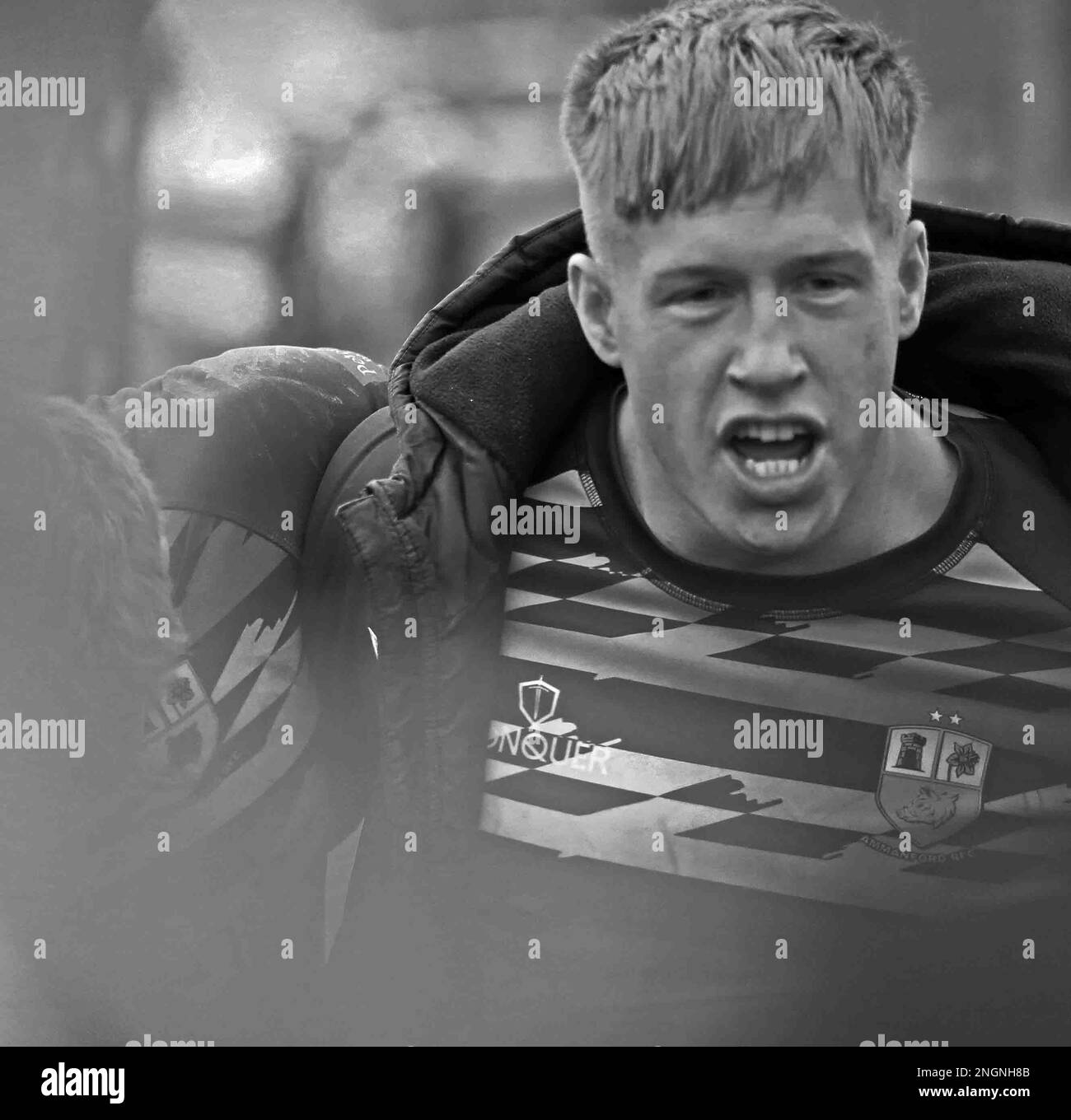 Ammanford RFC v St Joseph's RFC 2023 WRU Cup Stock Photo - Alamy