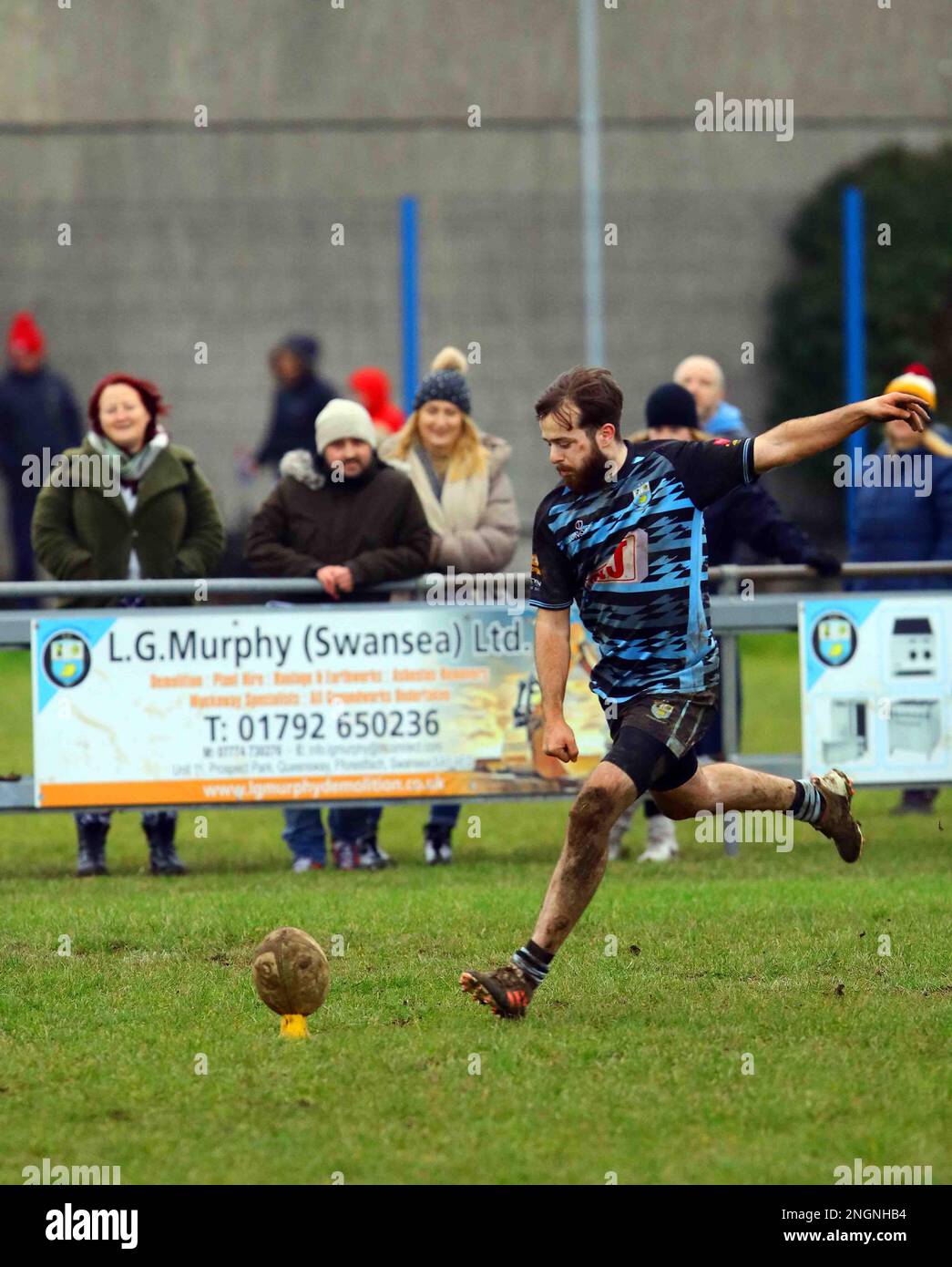 Ammanford RFC v St Joseph's RFC 2023 WRU Cup Stock Photo - Alamy