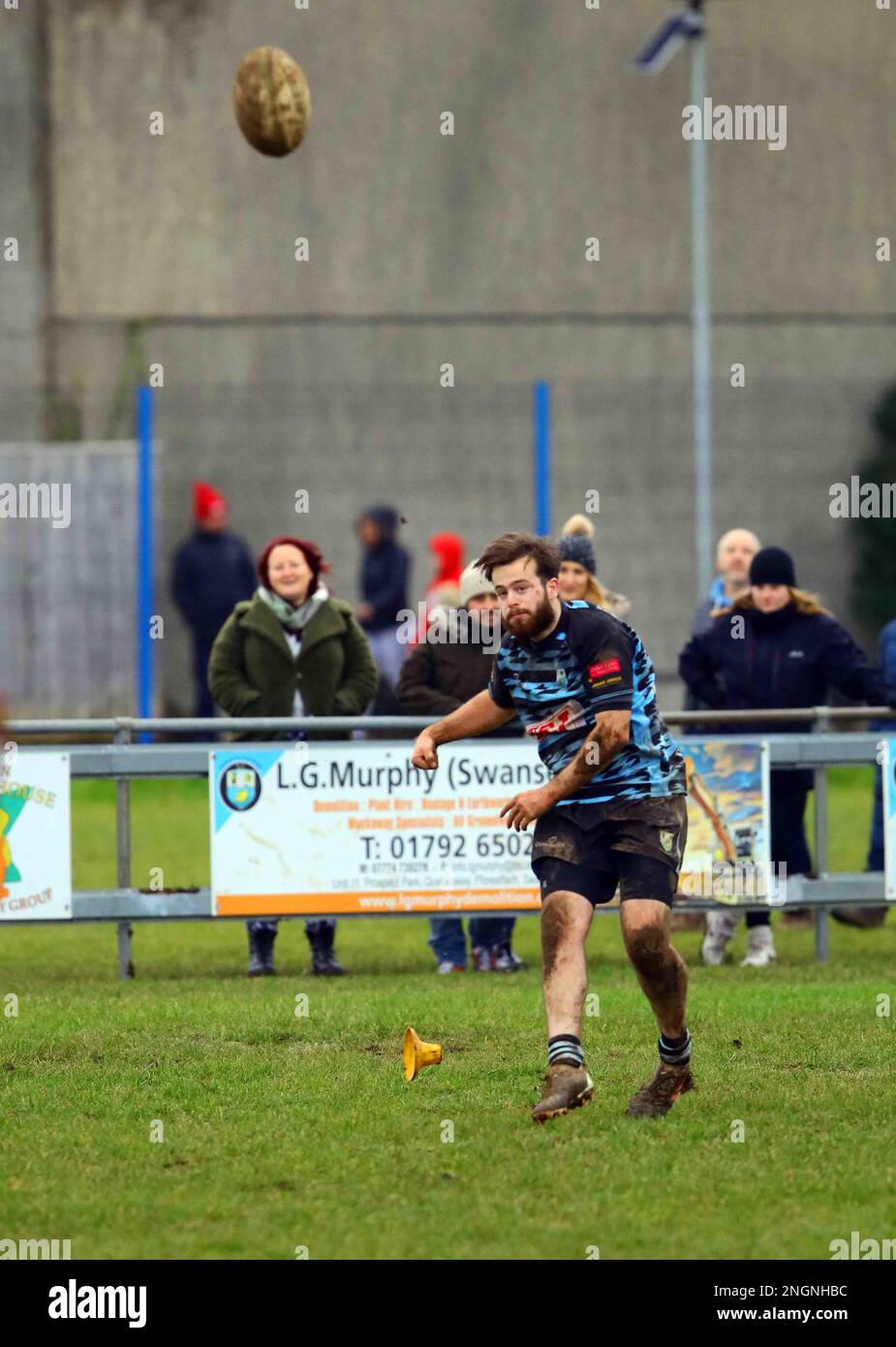 Ammanford RFC v St Joseph's RFC 2023 WRU Cup Stock Photo - Alamy