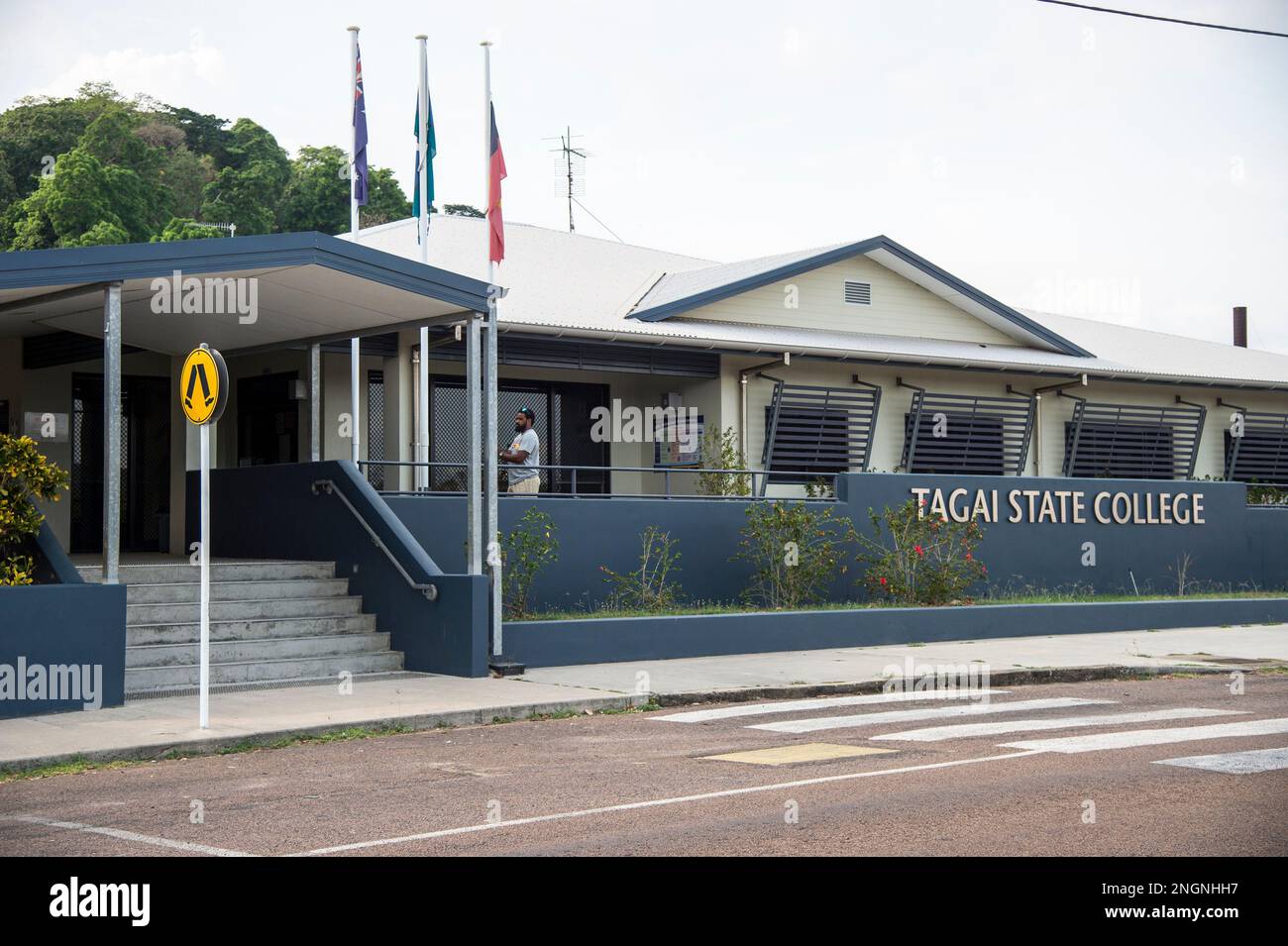 Tagai State College on Thursday Island, in the Torres Strait, north ...