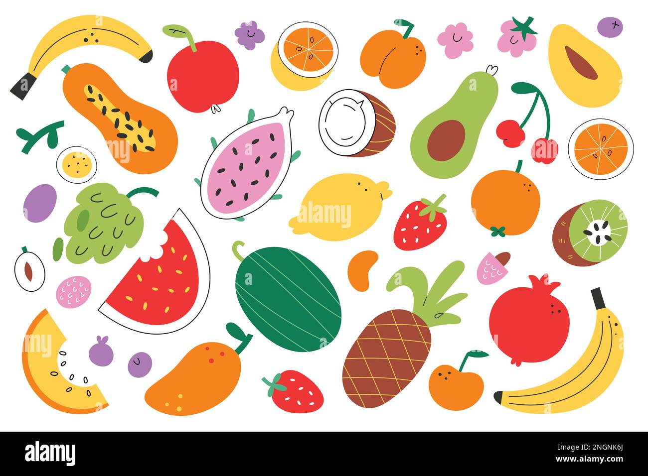 Pitaya illustrations Cut Out Stock Images & Pictures - Alamy