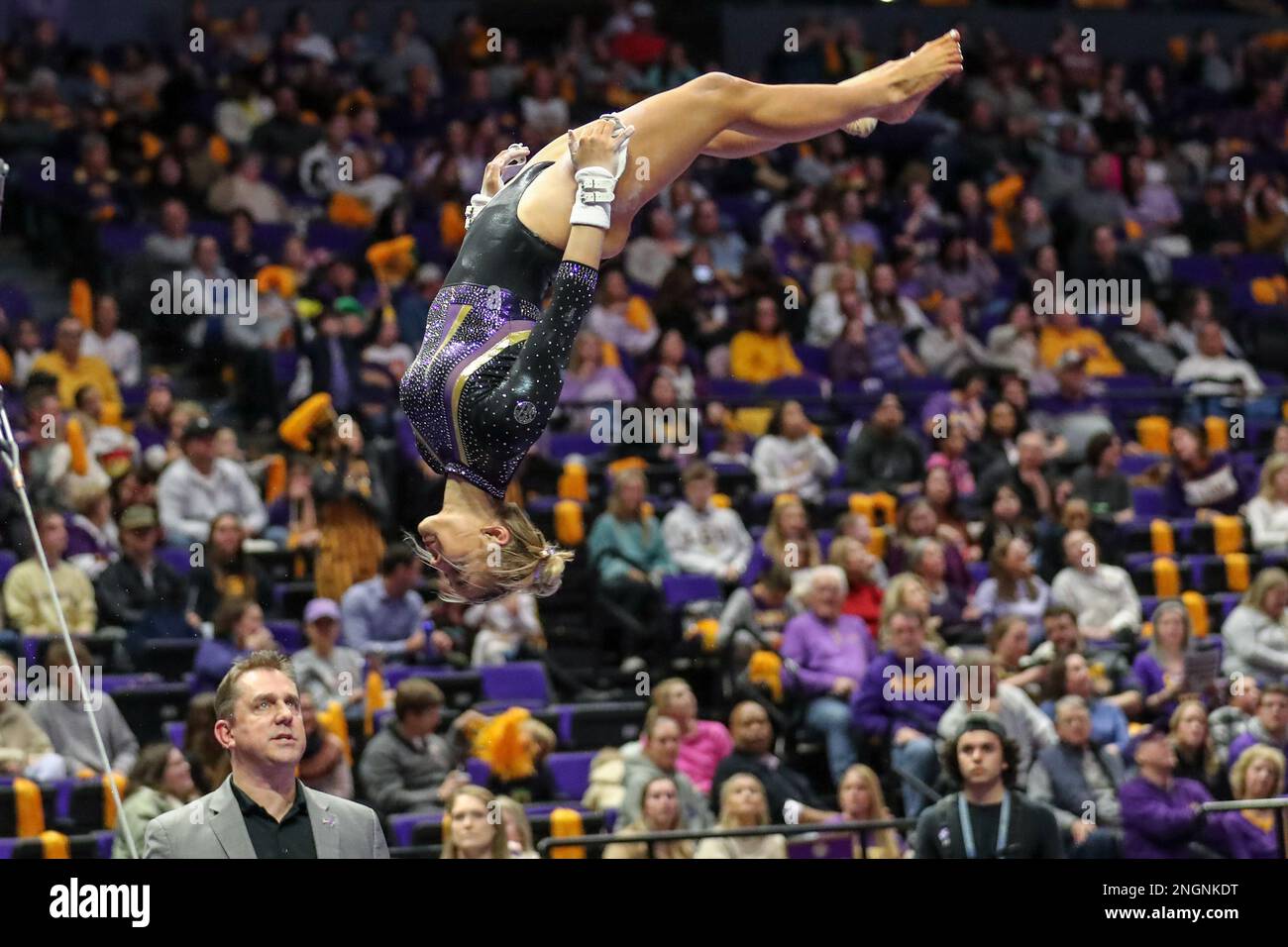 Baton Rouge, LA, USA. 17th Feb, 2023. LSU's Olivia ''Livvy'' Dunne ...