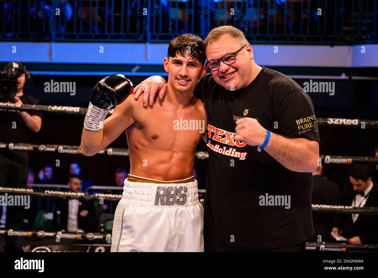 LONDON, UNITED KINGDOM. 17th Feb, 2023. ‘Royston Barney Smith vs Lesther Lara - Super ...