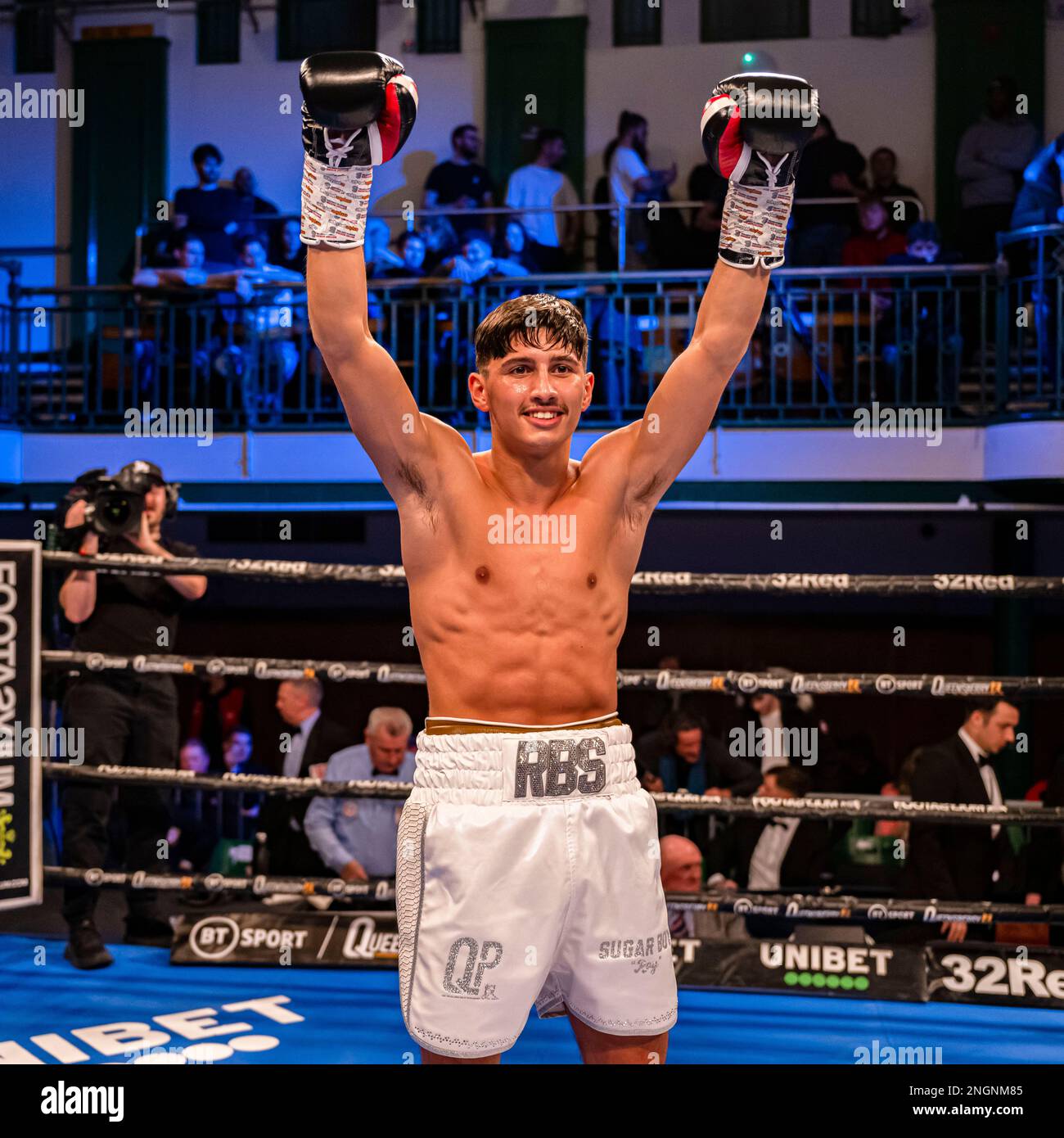 LONDON, UNITED KINGDOM. 17th Feb, 2023. ‘Royston Barney Smith vs Lesther Lara - Super ...