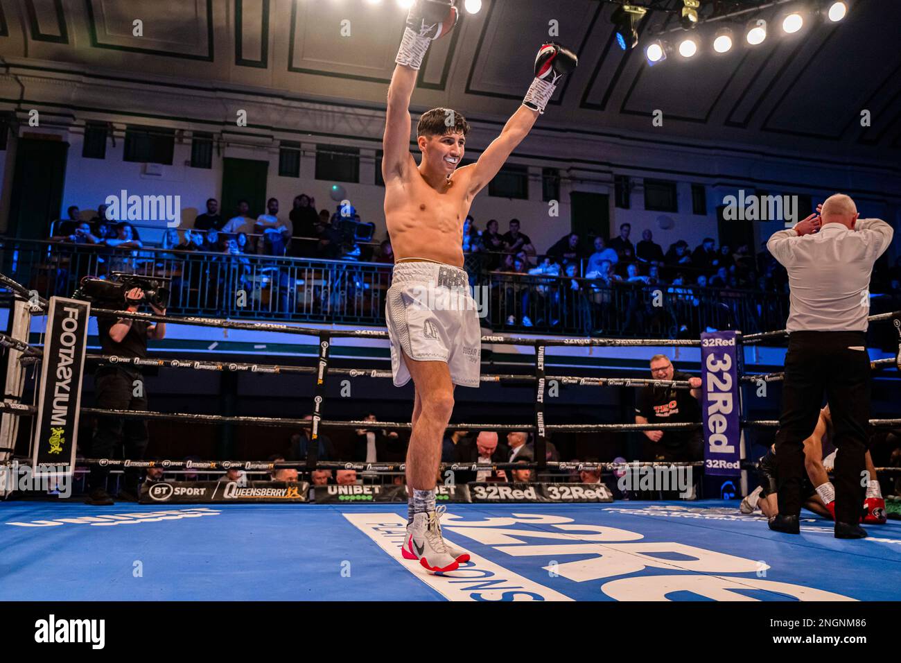 LONDON, UNITED KINGDOM. 17th Feb, 2023. ‘Royston Barney Smith vs Lesther Lara - Super ...