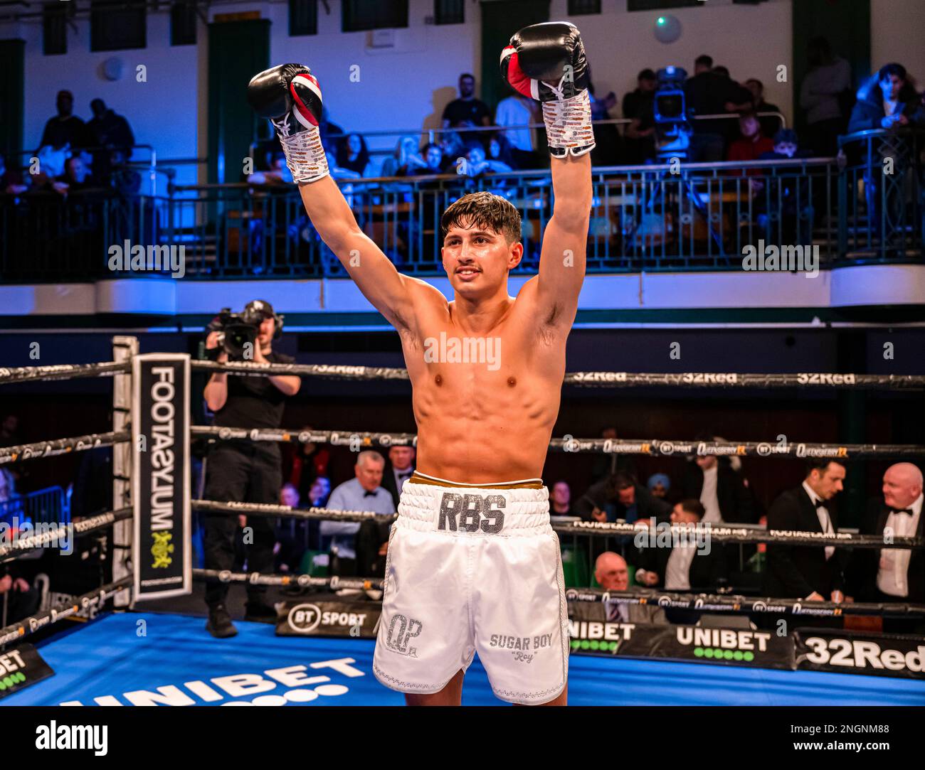 LONDON, UNITED KINGDOM. 17th Feb, 2023. ‘Royston Barney Smith vs Lesther Lara - Super ...