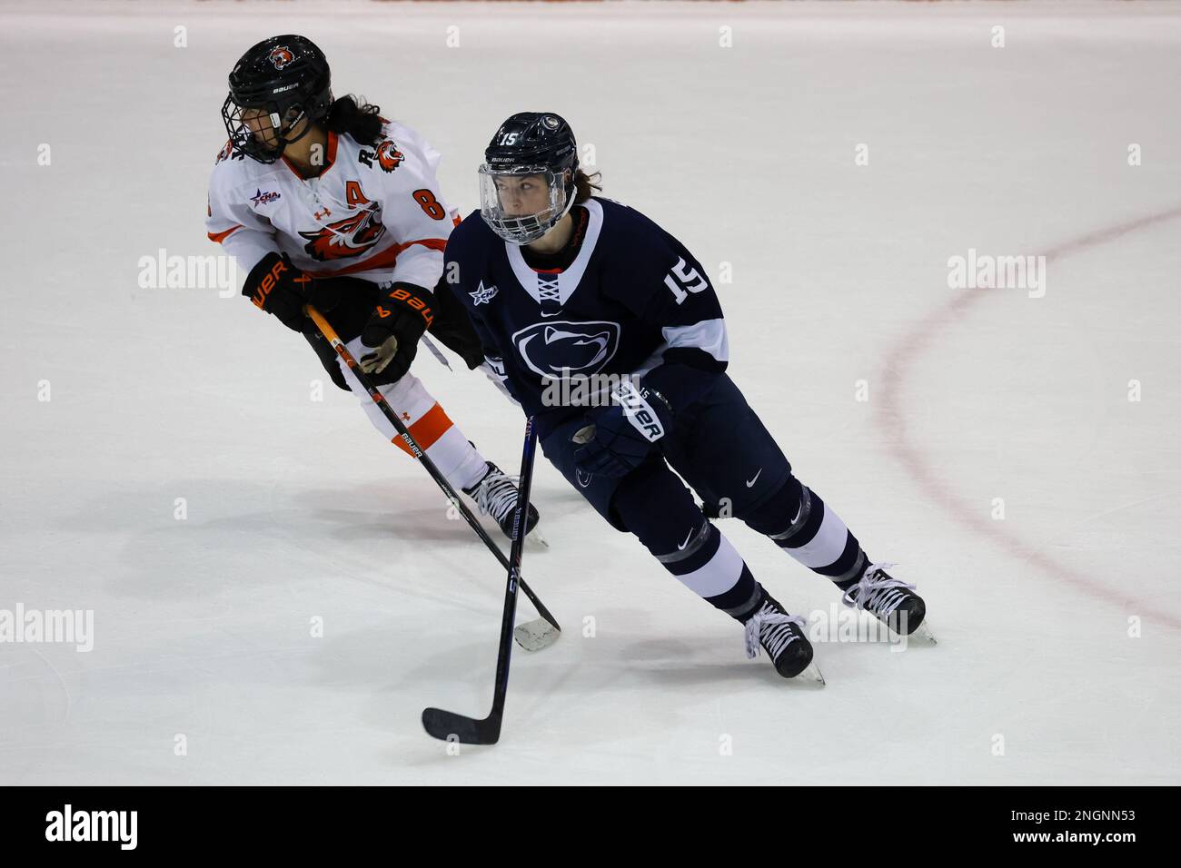 February 18, 2023: Penn State Nittany Lions forward Tessa Janice (15 ...