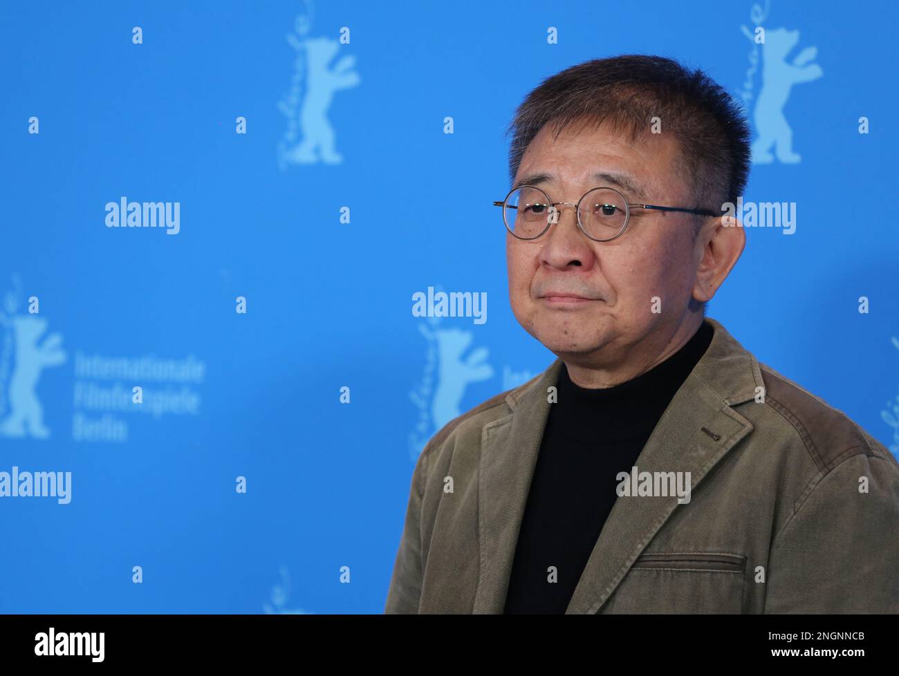 Berlin, Germany. 18th February 2023. Director Zhang Lu at the photocall ...