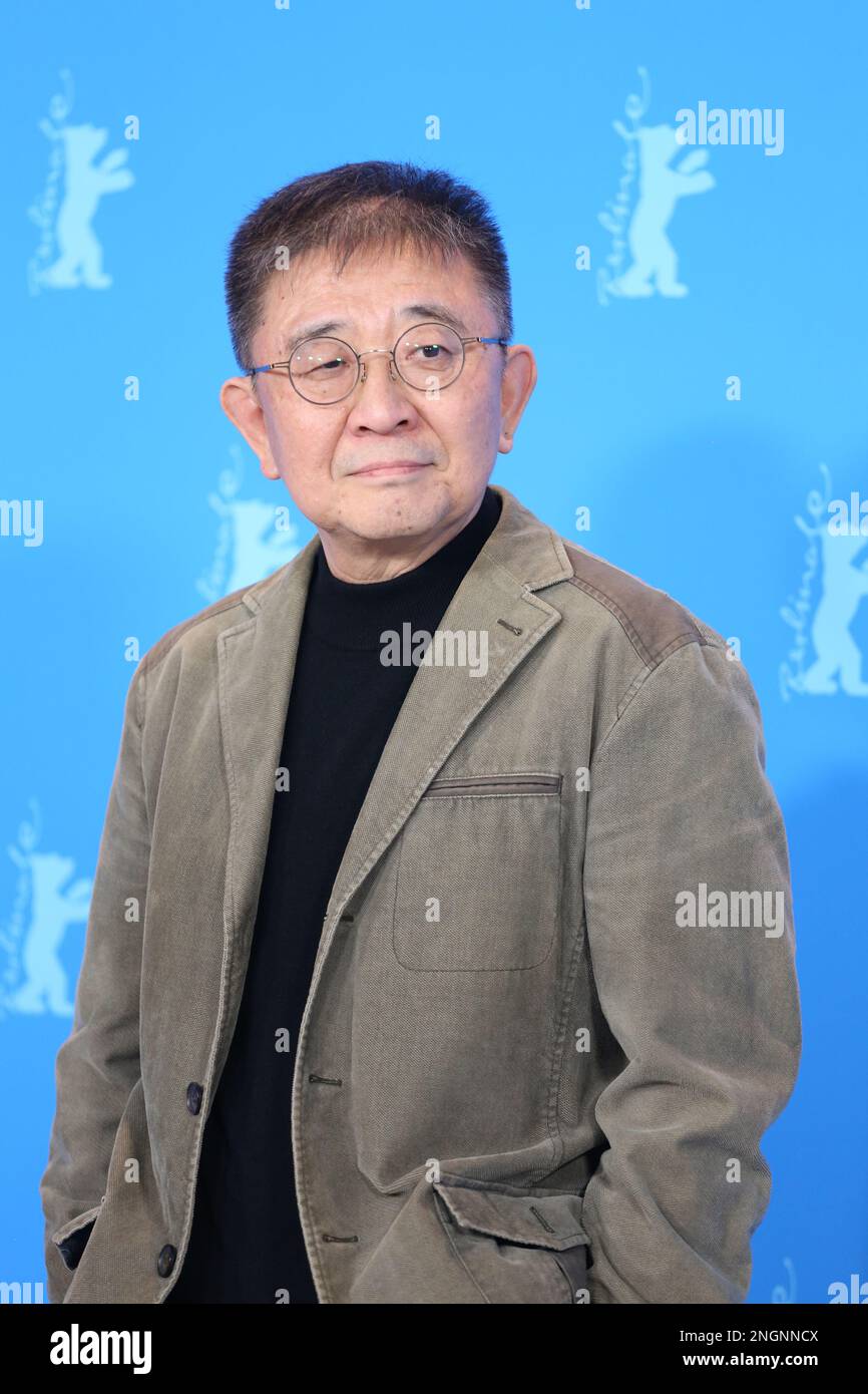 Berlin, Germany. 18th February 2023. Director Zhang Lu at the photocall ...