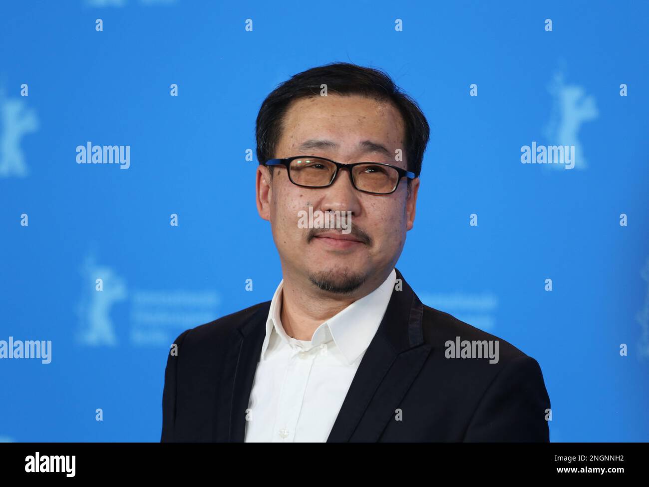 Berlin, Germany. 18th February 2023. Actor Wang Hongwei at the photocall for the film The ...