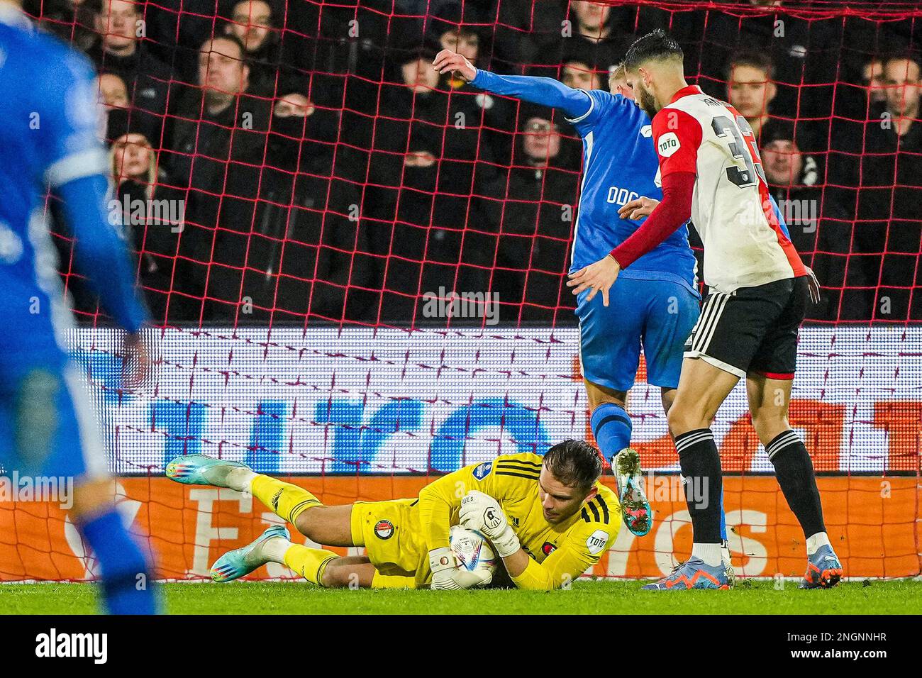 Rotterdam - Feyenoord keeper Timon Wellenreuther during the match ...