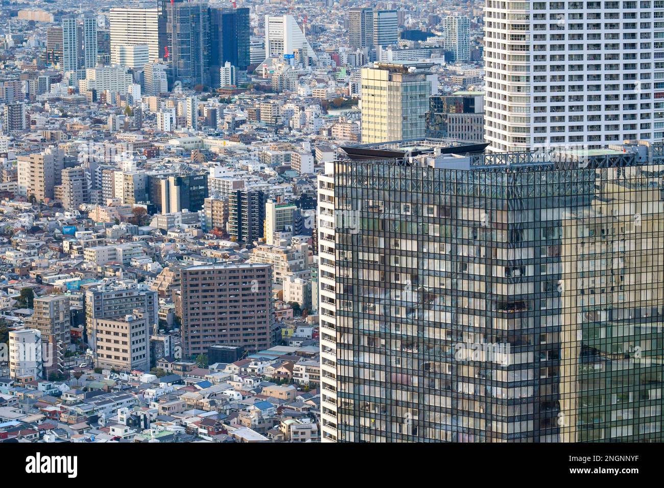 View of Tokyo, Japan from the Metropolitan Government Building Stock ...
