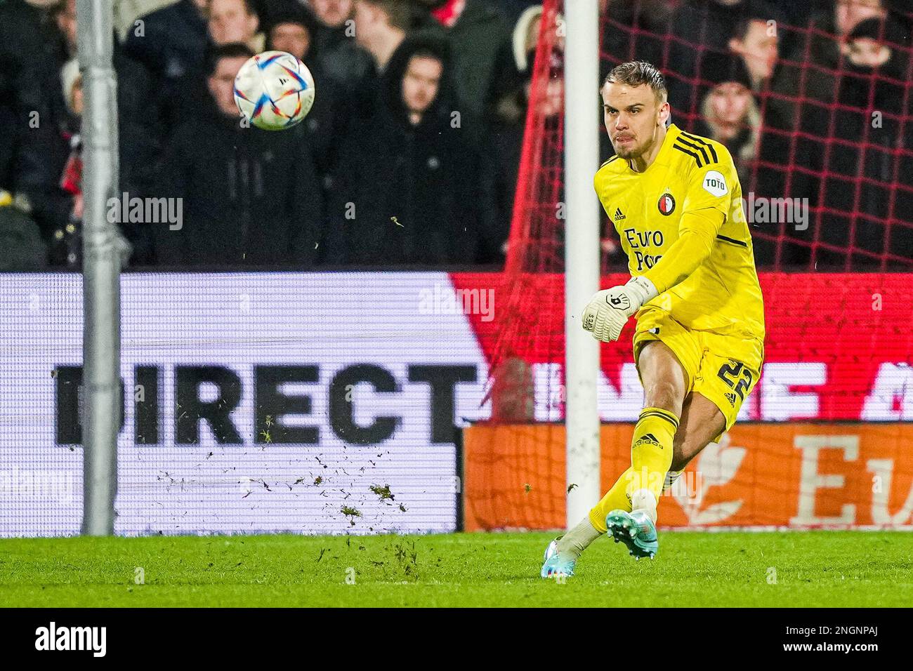 Rotterdam - Feyenoord keeper Timon Wellenreuther during the match ...