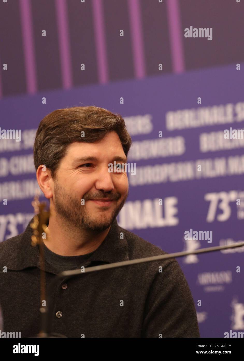 Berlin, Germany. 18th February 2023. Screenwriter Johannes Duncker at ...