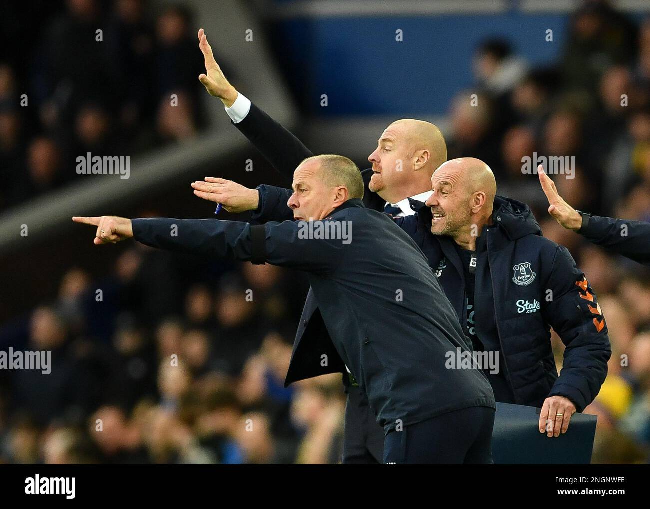 The everton coaching team hi-res stock photography and images - Alamy