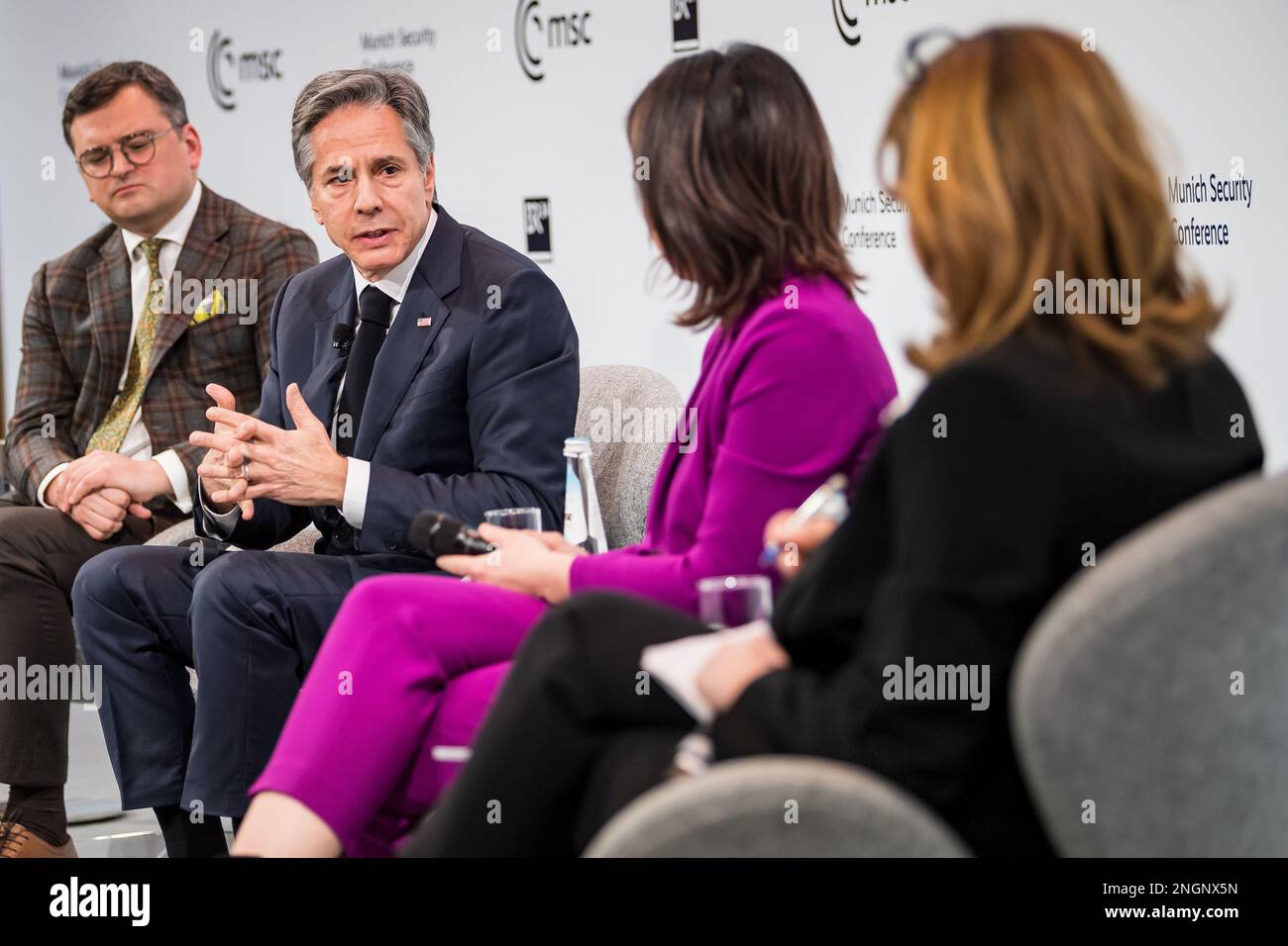 Munich, Germany. 18th Feb, 2023. U.S. Secretary of State Tony Blinken ...