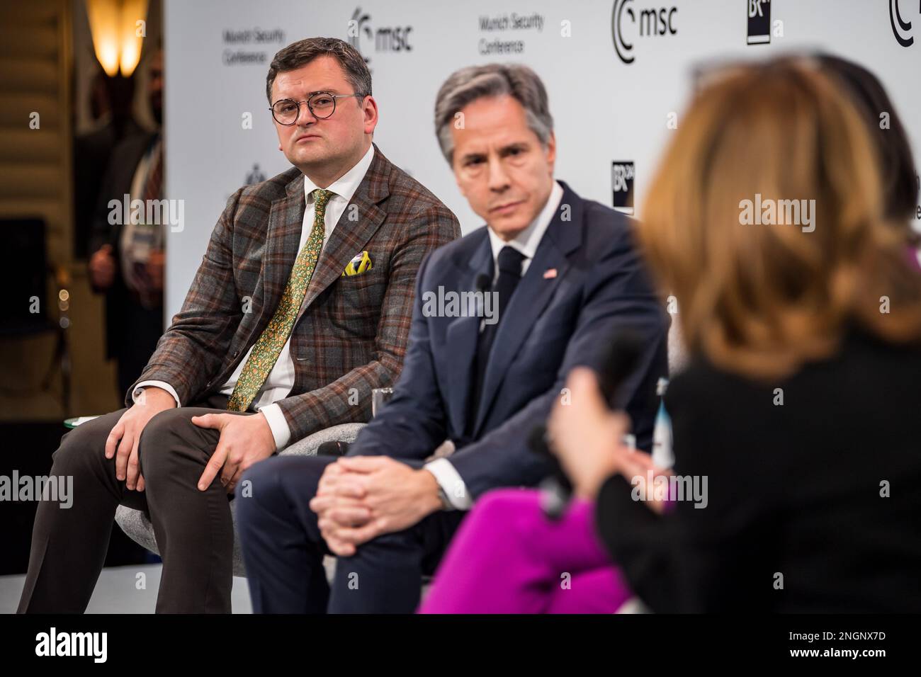 Munich, Germany. 18th Feb, 2023. U.S. Secretary of State Tony Blinken ...