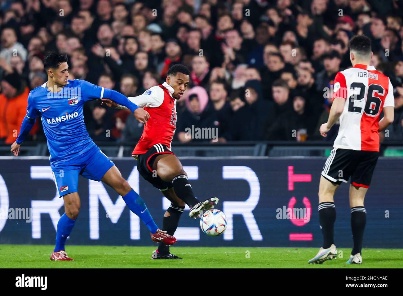 18-02-2023: Sport: Feyenoord v AZ ROTTERDAM, NETHERLANDS - FEBRUARY 18 ...