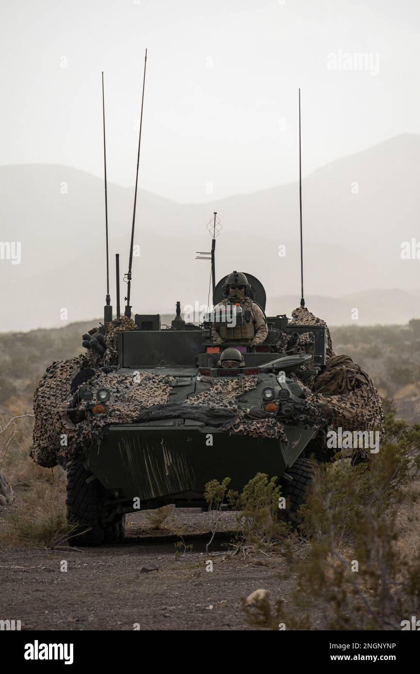 U.S. Marines with 3rd Assault Amphibian Battalion, 1st Marine Division ...