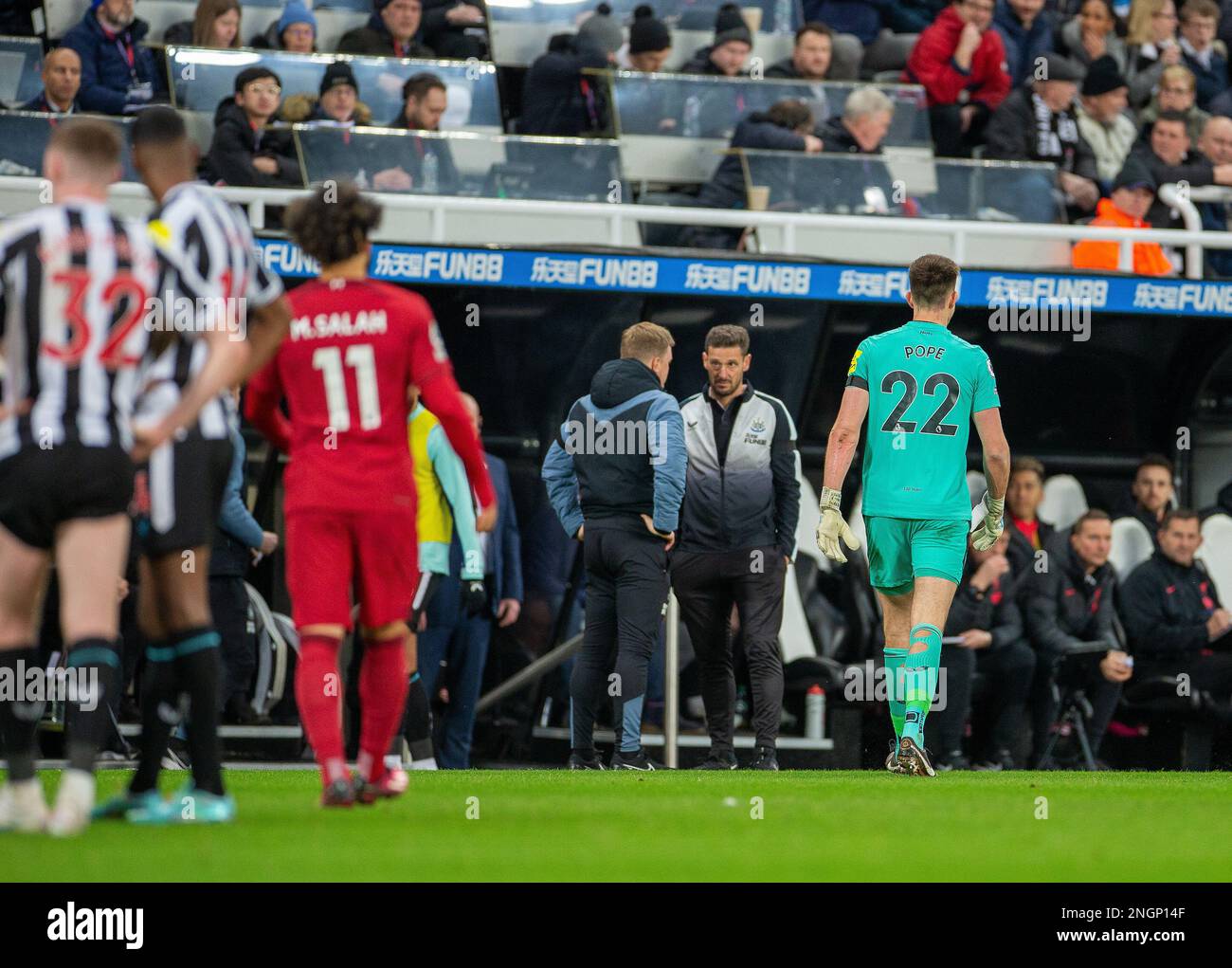 Newcastle, UK. 18th February 2023; St James' Park, Newcastle, England ...