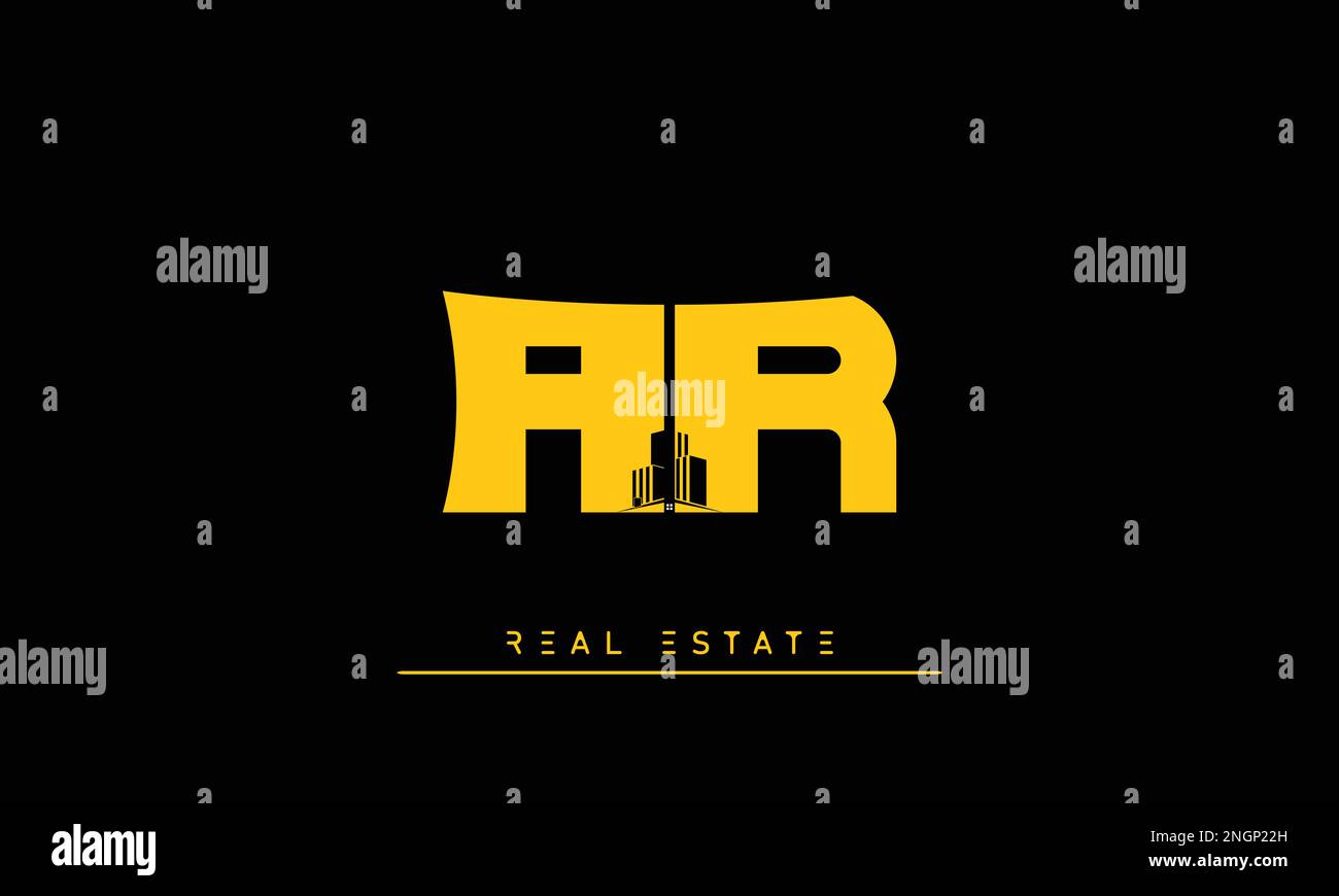 Ar real estate logo hi-res stock photography and images - Alamy