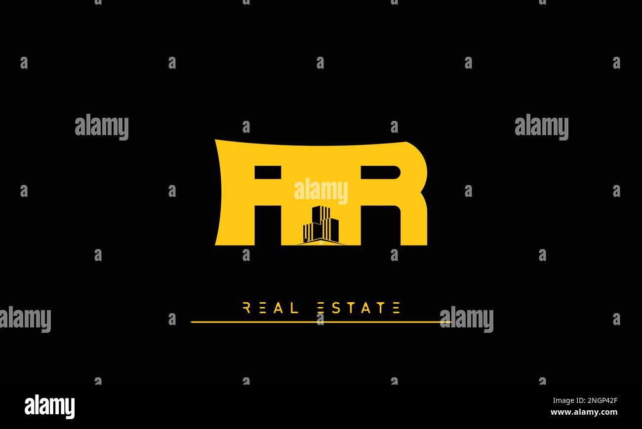 Ar real estate logo hi-res stock photography and images - Alamy