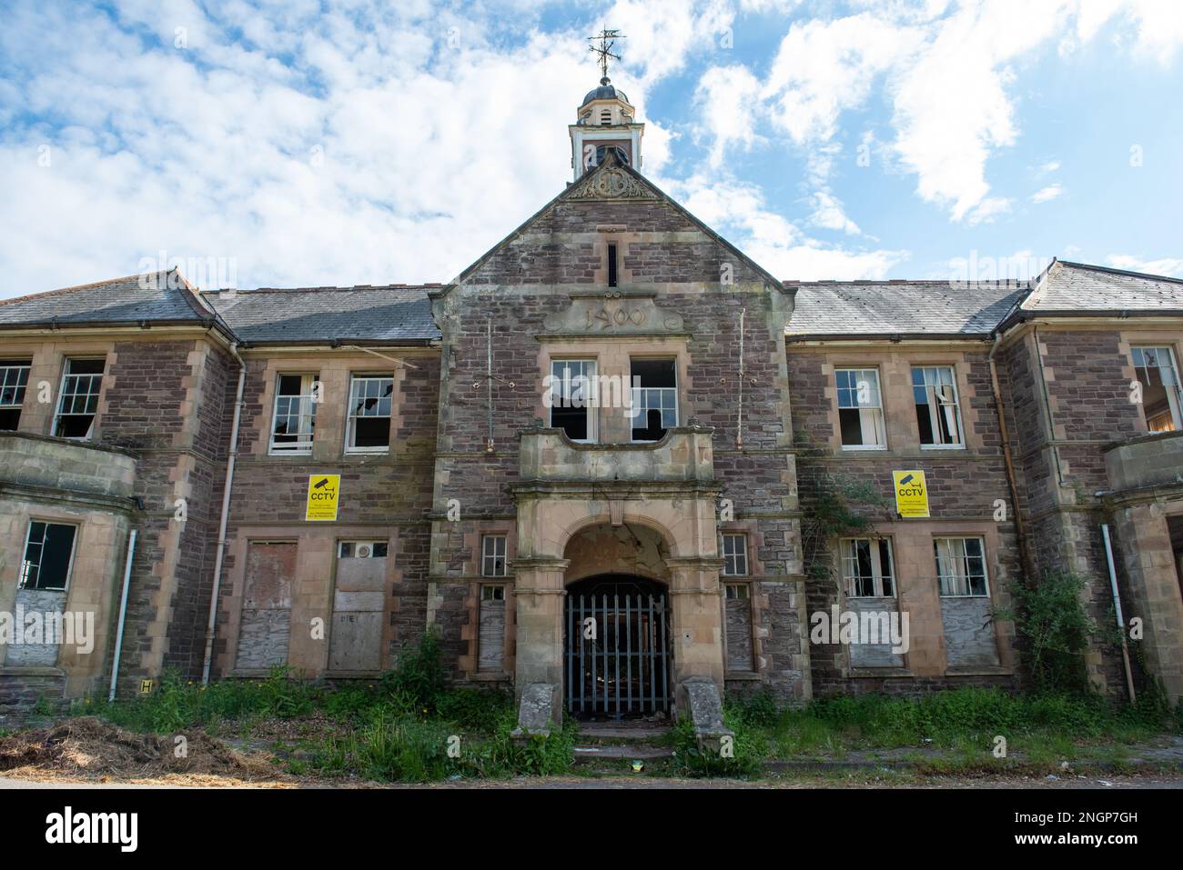 Mid Wales Counties Mental Hospital Stock Photo - Alamy