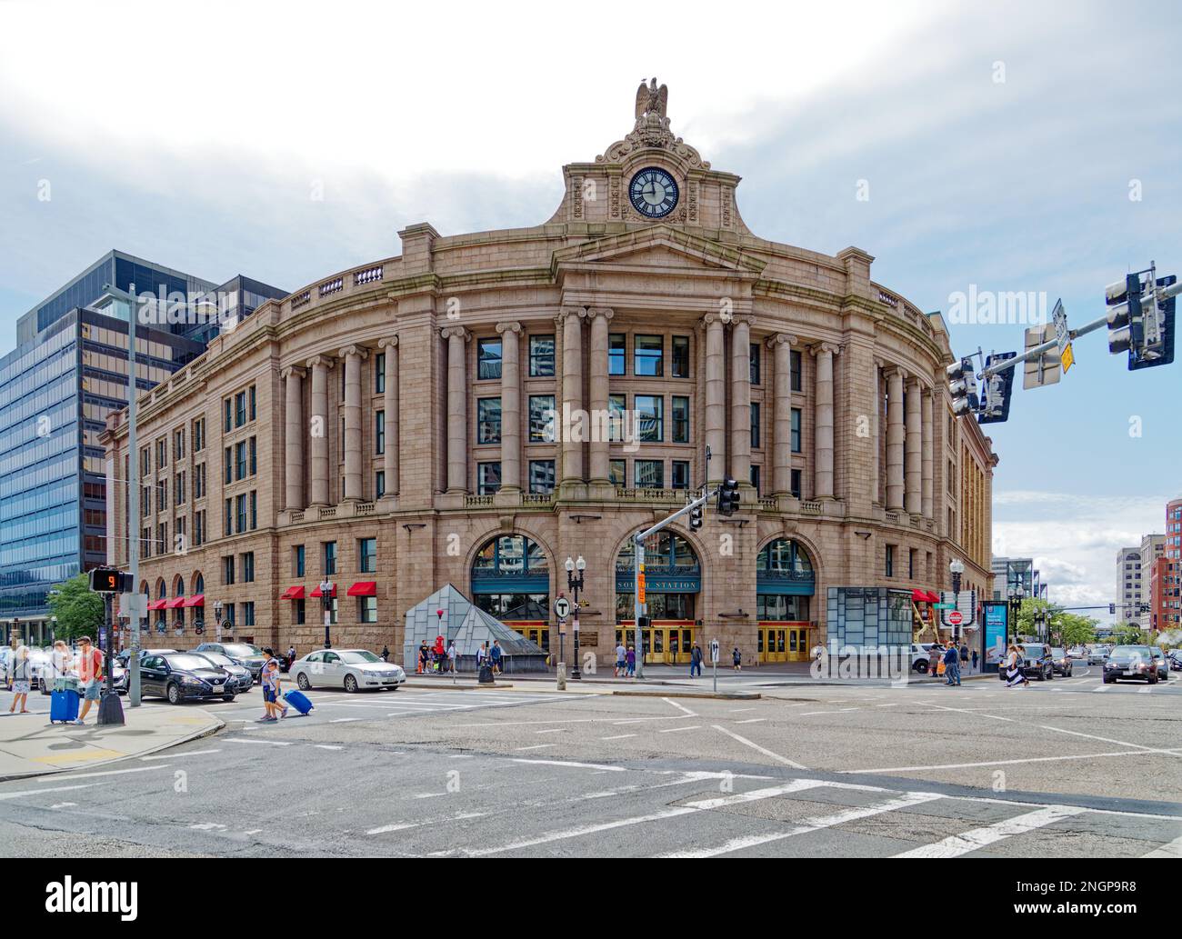 Boston’s landmark South Station in September 2019 (before tower ...