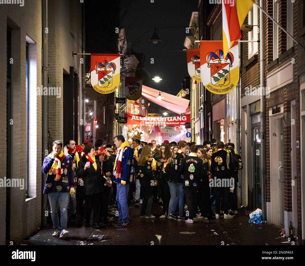 DEN BOSCH - Carnival celebrations on the eve of carnival. The south of ...
