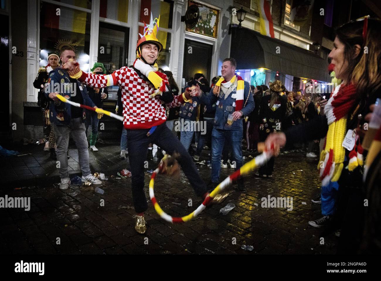 DEN BOSCH - Carnival celebrations on the eve of carnival. The south of ...