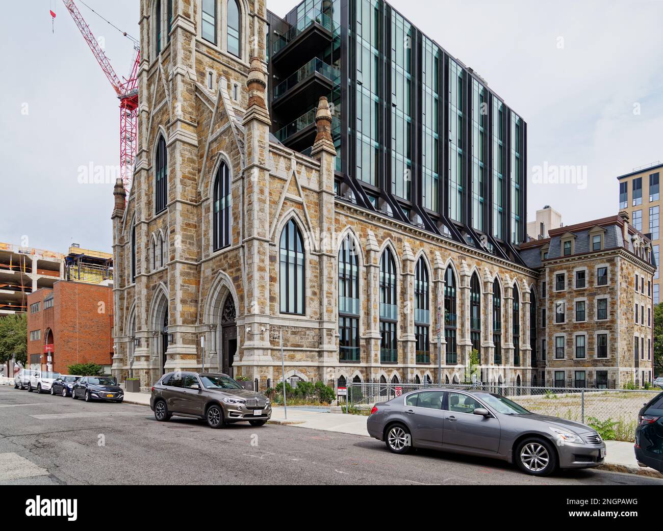 The Lucas is an eight-story glass-and-steel residential condo built ...