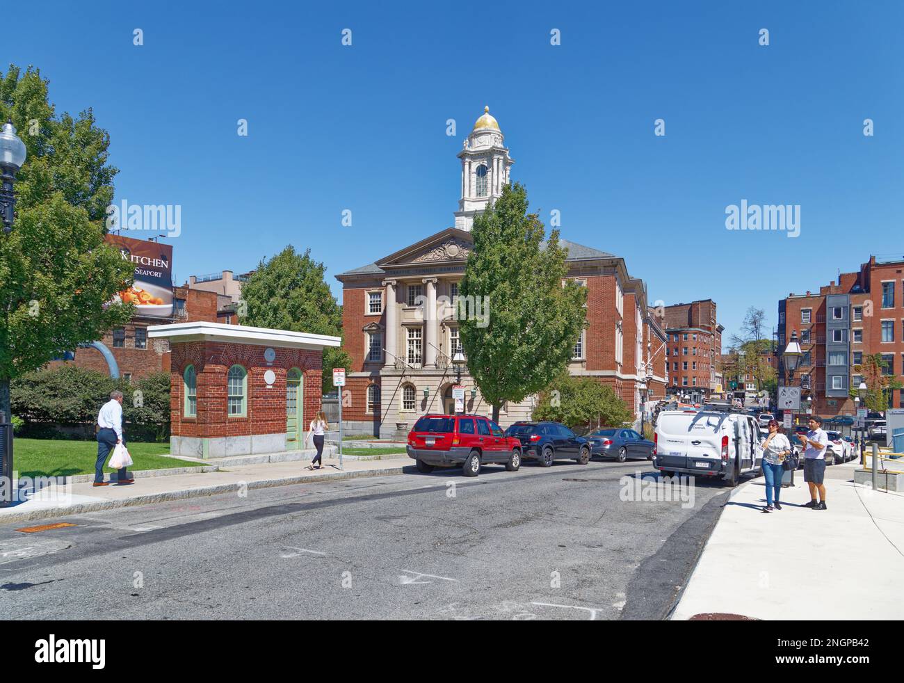 Boston North End: Traffic Tunnel Administration Building, aka Police ...