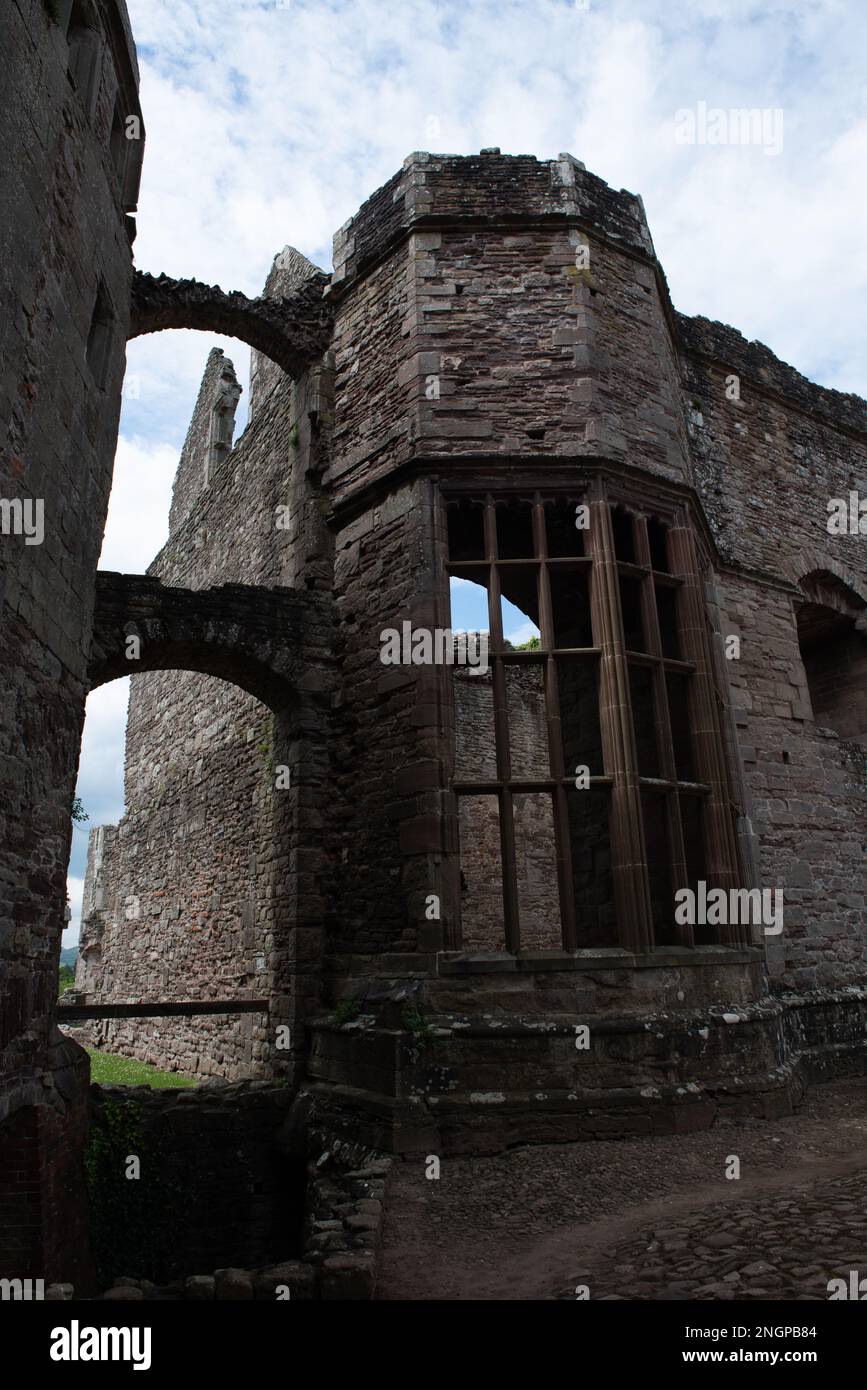 Castell rhaglan is a late medieval castle located just hi-res stock ...