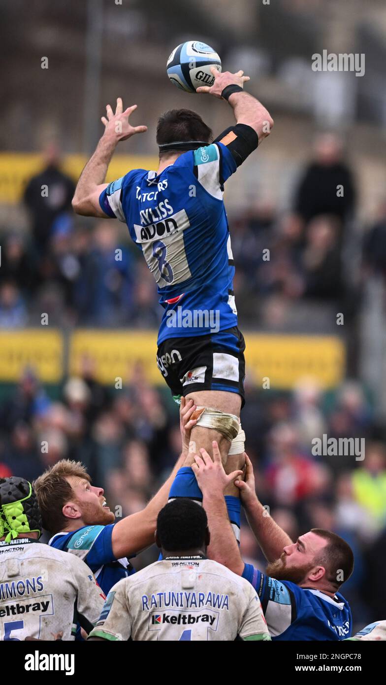 18th February 2023, The Recreation Ground, Bath, Somerset, England ...
