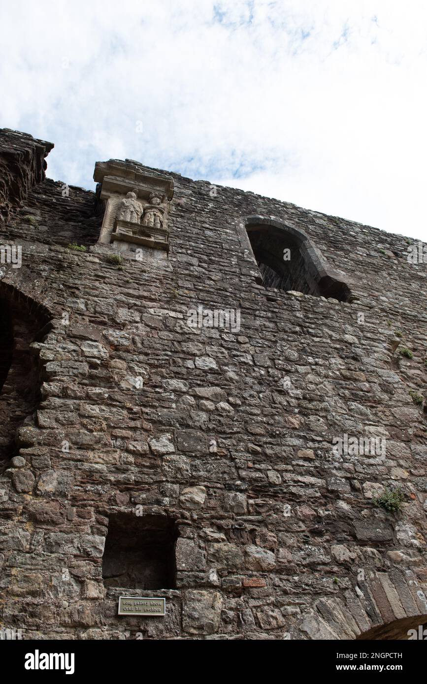 Raglan Castle (Welsh: Castell Rhaglan) is a late medieval castle just ...
