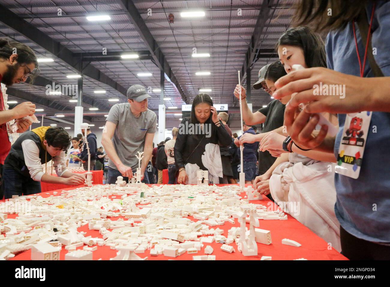 Kids and adults alike who enjoy LEGOS assemble their own LEGO creations ...