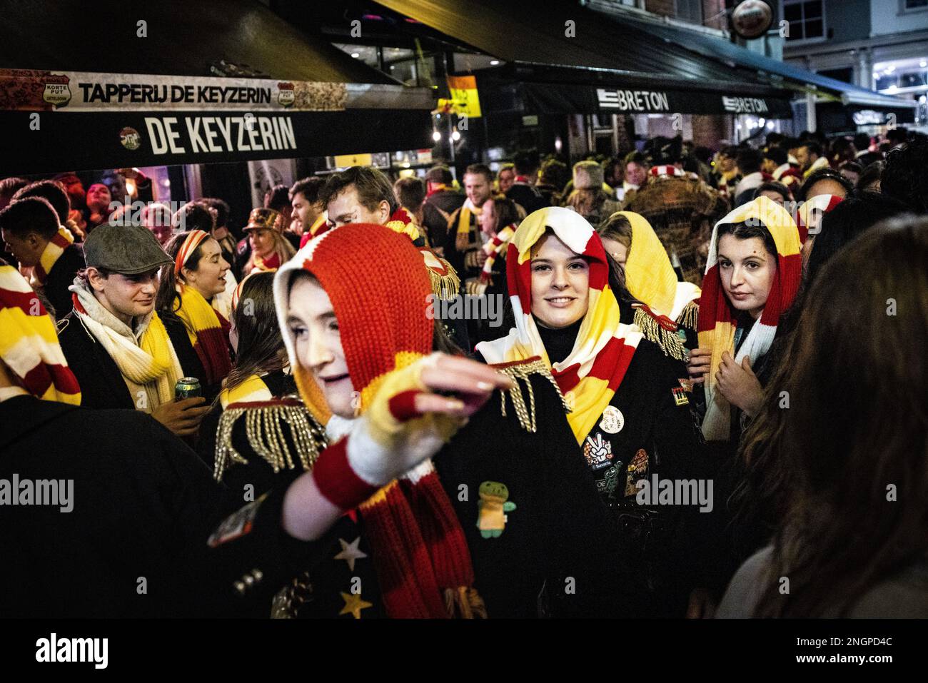 DEN BOSCH - Carnival celebrations on the eve of carnival. The south of ...