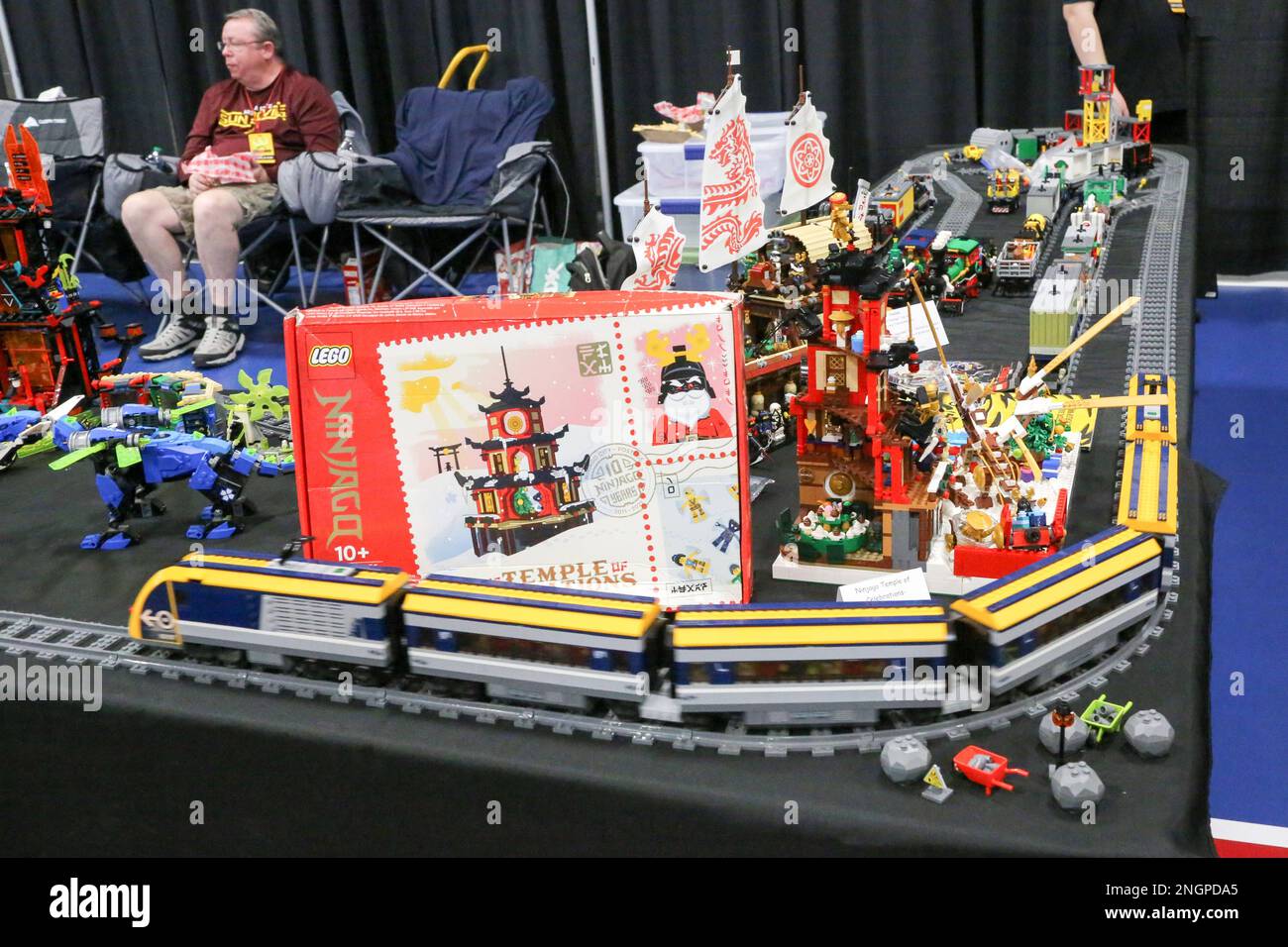 Kids and adults alike who enjoy LEGOS attend Brick Fest Live at Bell ...