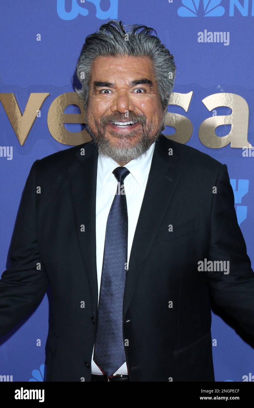 LOS ANGELES - JAN 15: George Lopez at NBCUniversal Press Tour Red ...