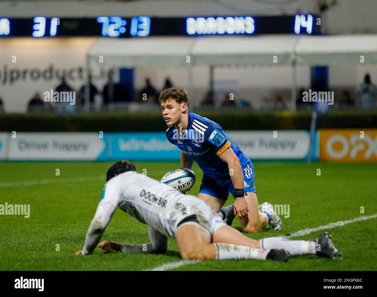 RDS Arena, Ballsbridge, Dublin, Ireland. 18th Feb, 2023. United Rugby ...