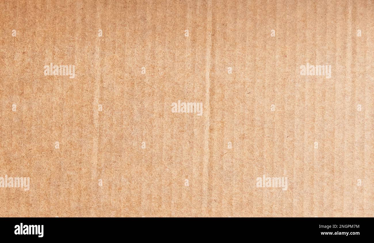 Brown cardboard carton material texture background Stock Photo - Alamy