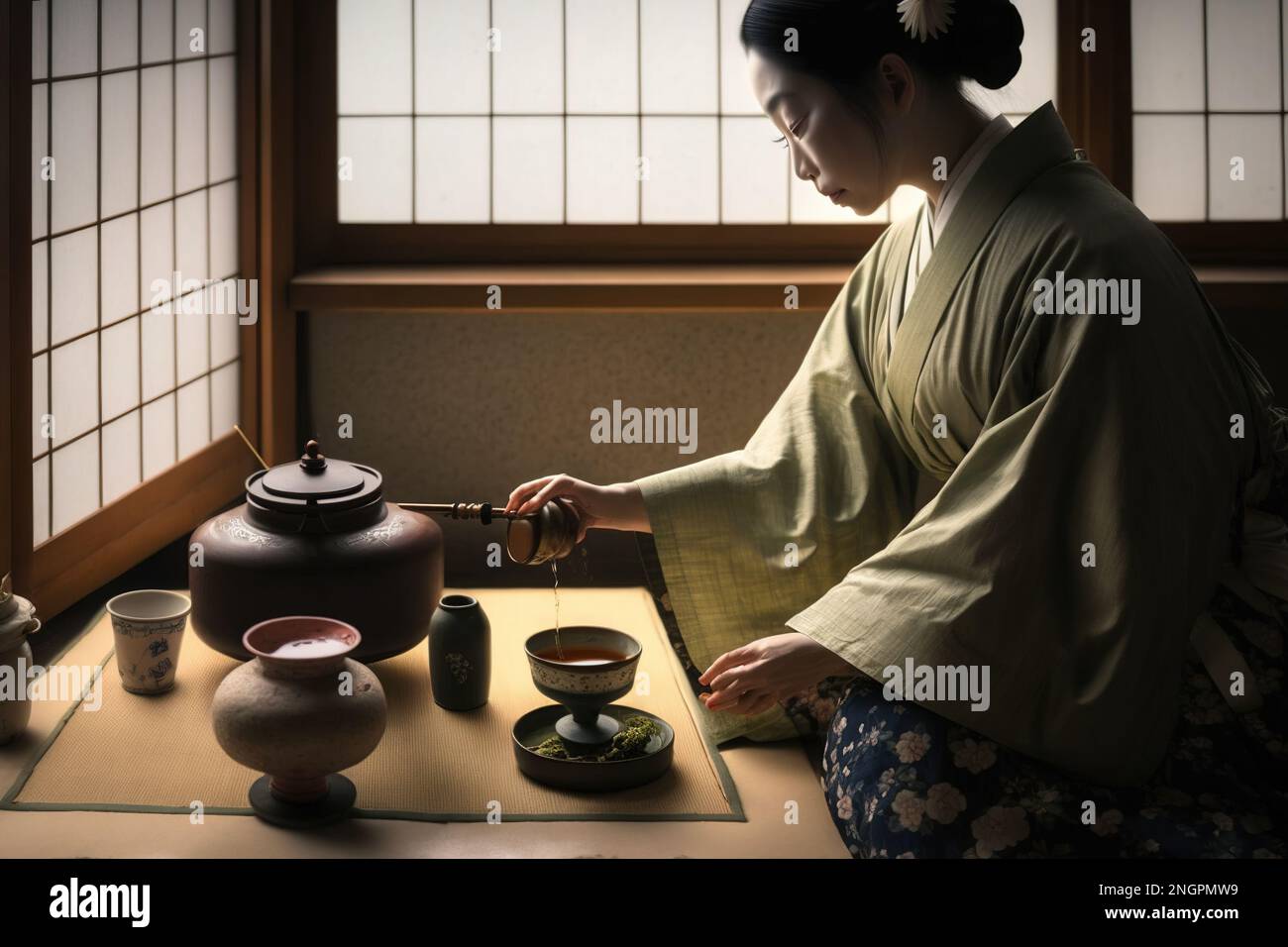 Japanese ceremonial teapot hi-res stock photography and images - Alamy