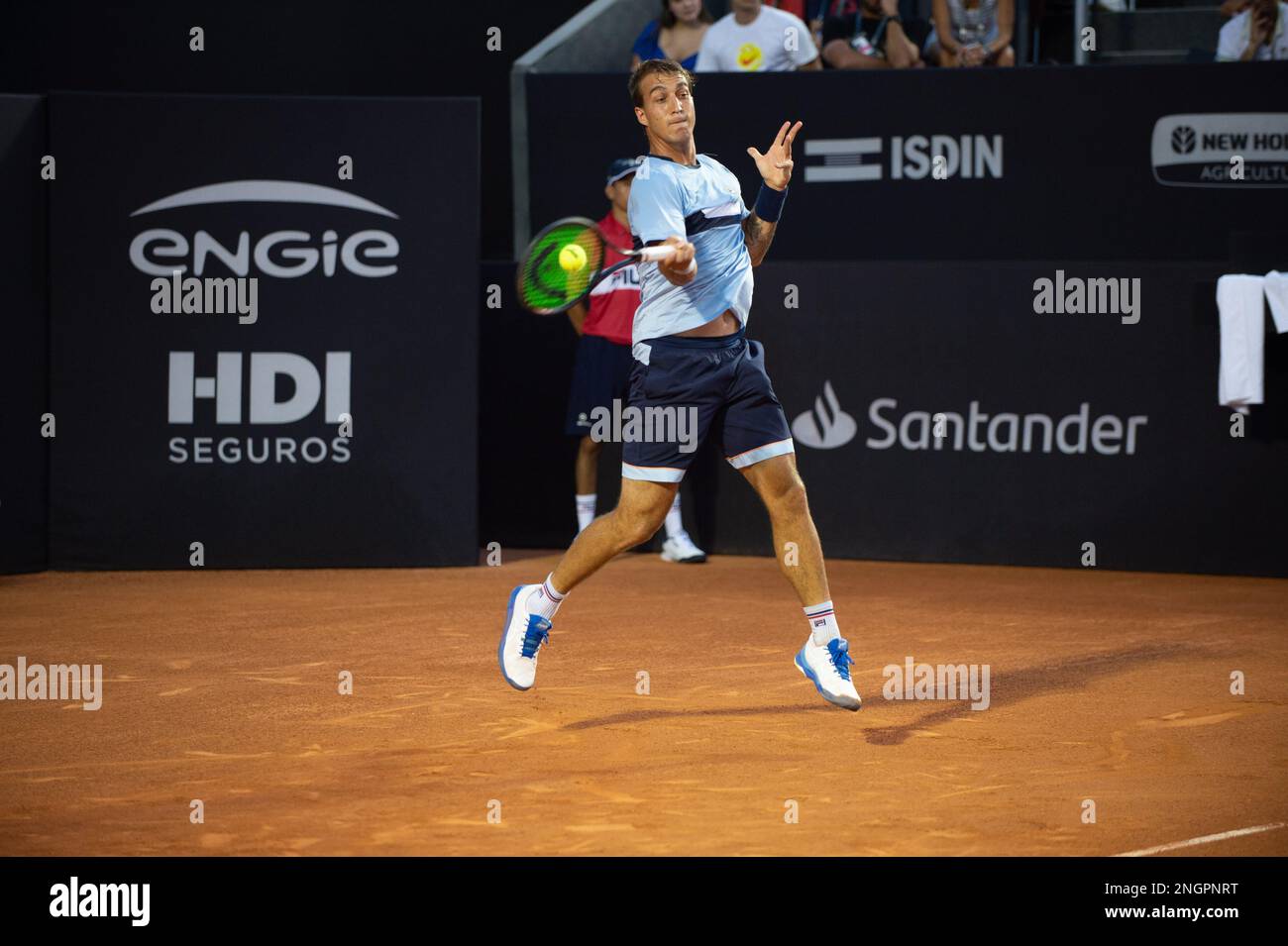 Rio De Janeiro, Brazil. 18th Feb, 2023. Hugo Gaston (FRA) X Felipe ...