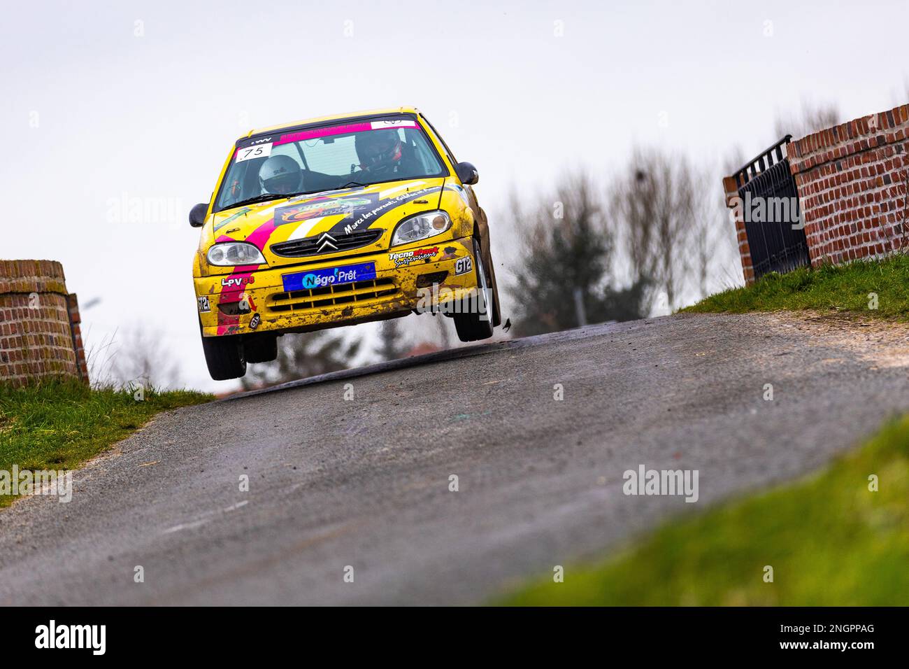 75 GRANDCLAUDE Allan, SAUFFROY Adeline, Citroën Saxo VTS FRC4 A6 ...