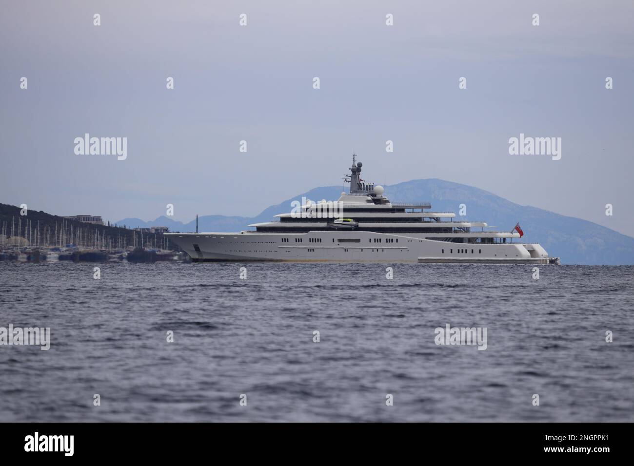 The giant superyacht eclipse hi-res stock photography and images - Alamy