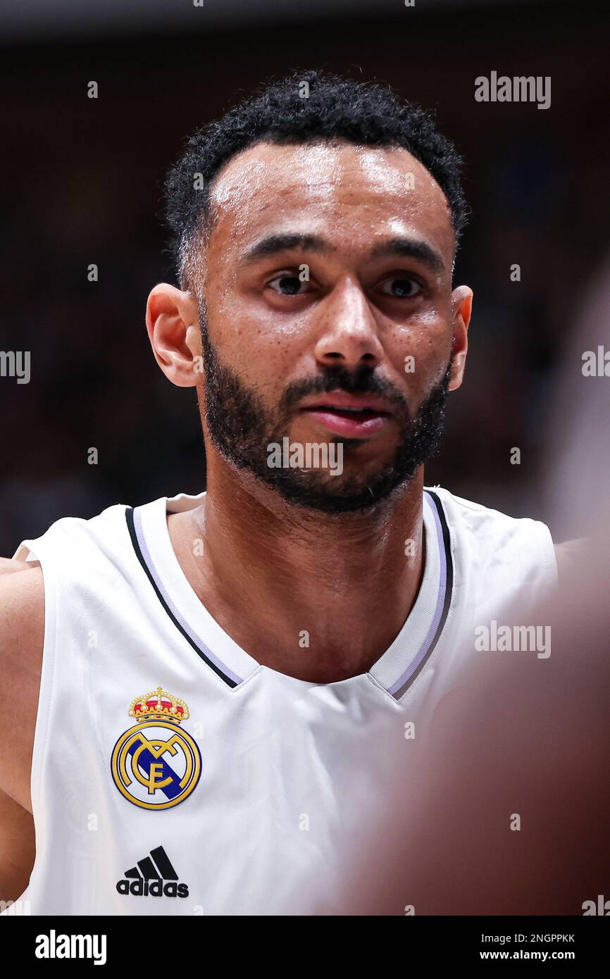 Adam Hanga of Real Madrid during the ACB Copa Del Rey Badalona 2023 ...