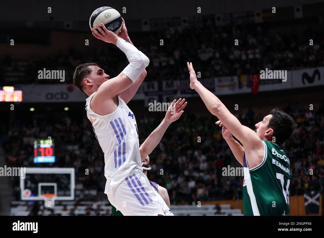 Hezonja mario real madrid basketball hi-res stock photography and ...
