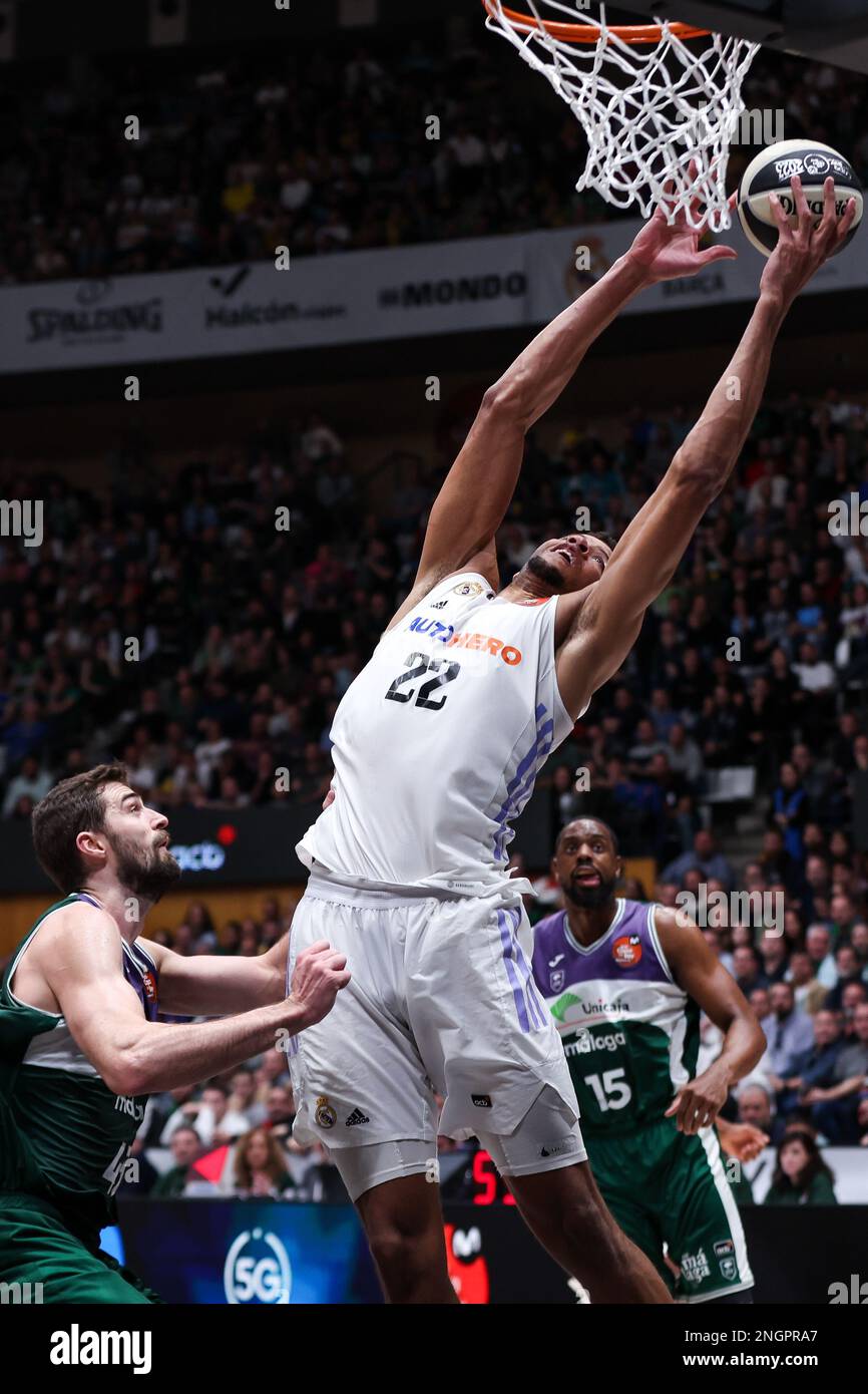 Edy Tavares of Real Madrid in action during the ACB Copa Del Rey ...